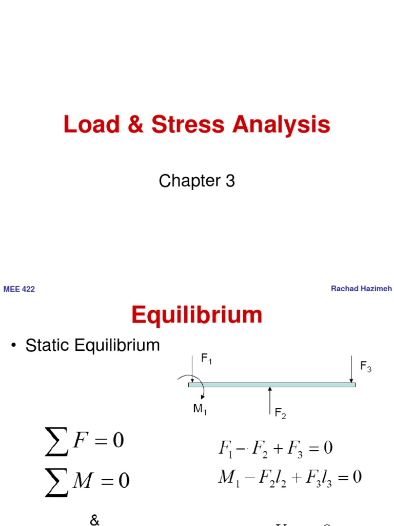 MEE Design 2 - Stress Analysis | PDF | Bending | Stress (Mechanics)