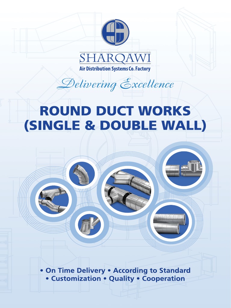 2 - Round Duct Works (Single & Double Wall) | PDF | Duct (Flow ...