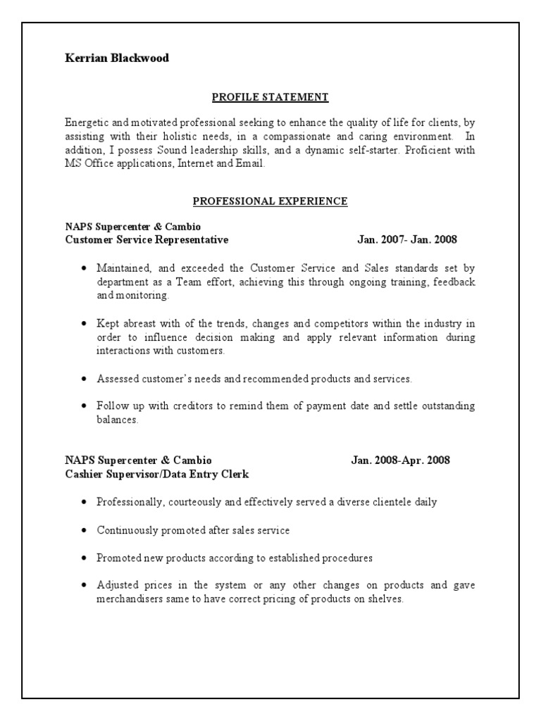 Kerri Resume Update | PDF | Nursing | Sales