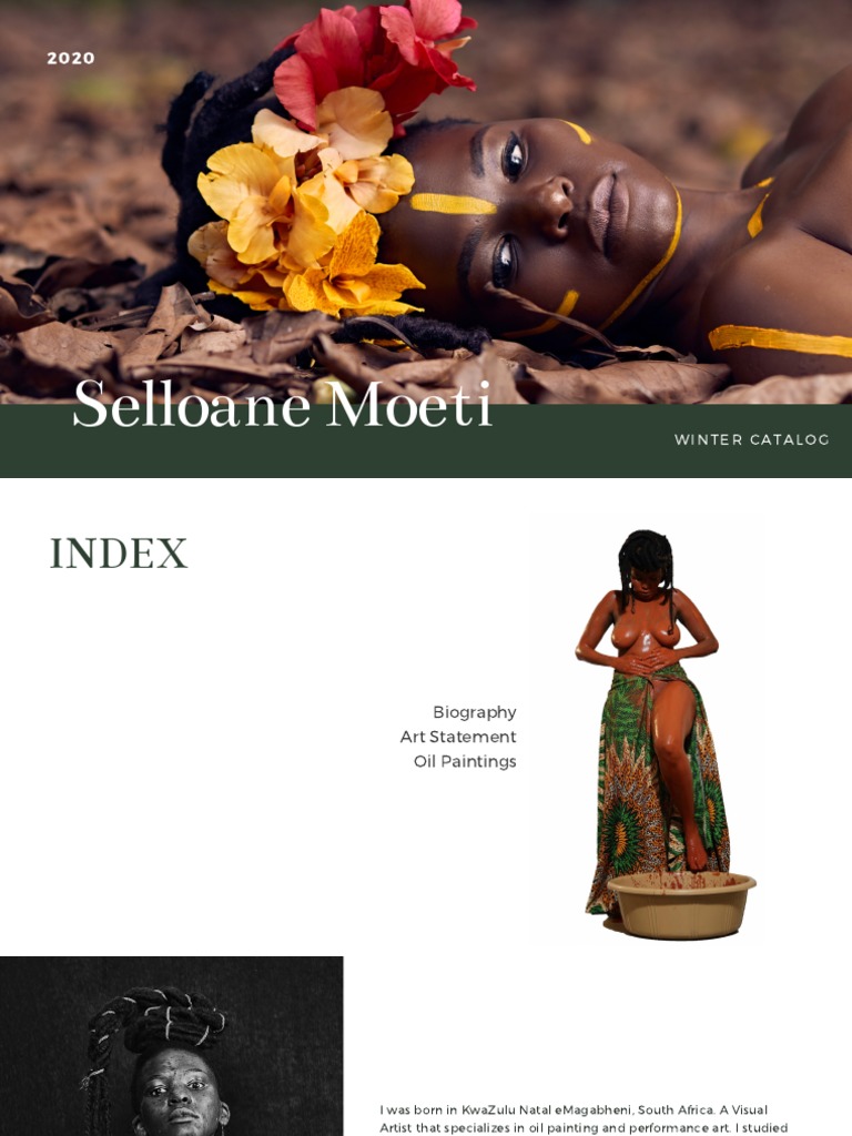 Selloane Moeti - Catalogue | PDF | Aesthetics | Art Media