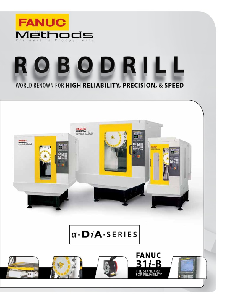 RoboDrill D-Series 20151002 Spreads | PDF | Numerical Control | Machining