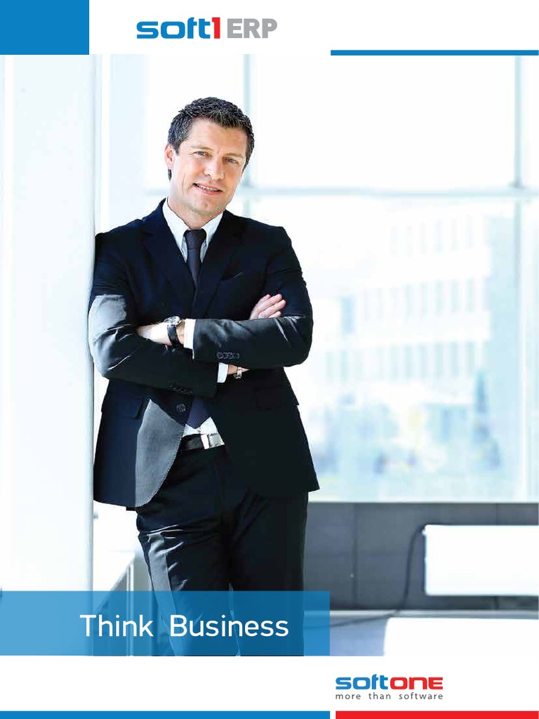 Soft1 ERP Brochure | PDF | Enterprise Resource Planning | Credit