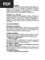 Monición 7 de Septiembre de 2025 | PDF | eucaristía | Teología