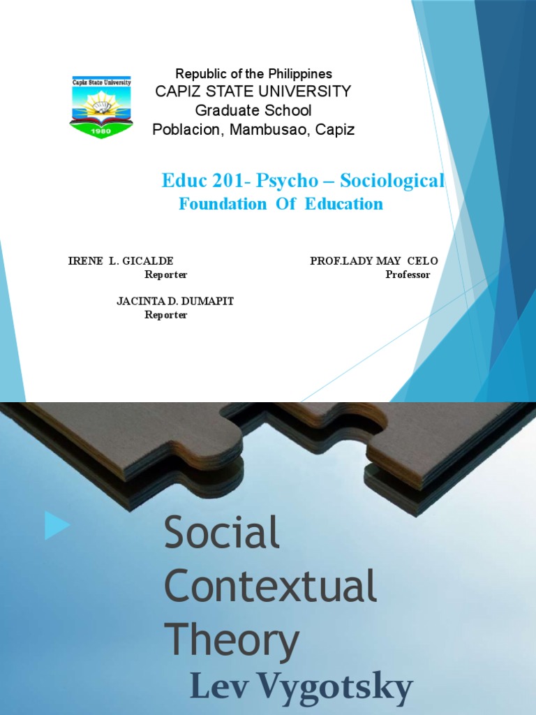 Social Contextual Learning Theory 3 | PDF