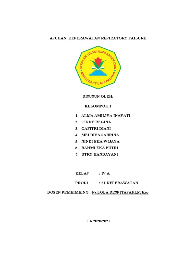 Askep Gagal Napas Kel 1 - Kep Kritis | PDF
