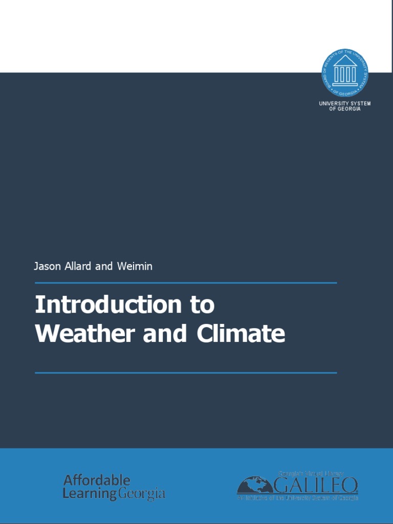 Introduction To Weather and Climate | PDF | Textbook | Educational ...