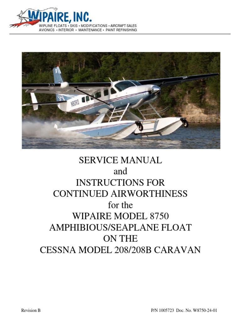 Service Manual and Instructions For Continued Airworthiness For The ...