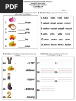 Letrang Aa Kindergarten Worksheets | PDF