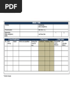 Hirarc Form Template | PDF