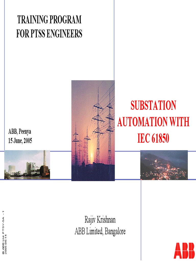 04 SAS With IEC 61850 | Download Free PDF | Specification (Technical Standard) | Electrical ...
