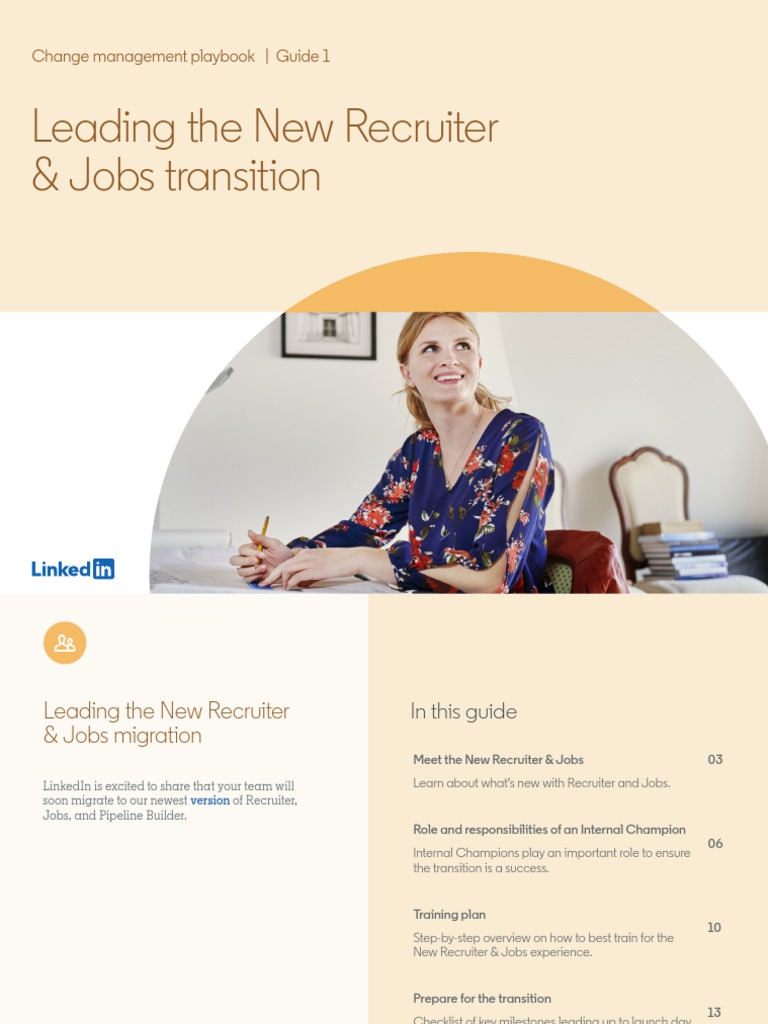 Change Management Playbook Guide1 PDF | PDF