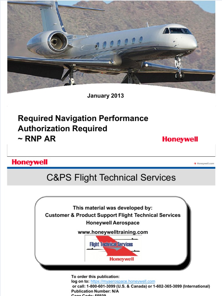 Required Navigation Performance Authorization Required RNP Ar | PDF ...