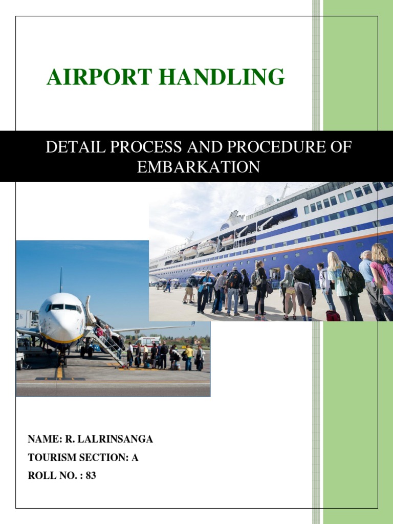Airport Embarkation: The Complete Process | PDF | Aviation | Transport