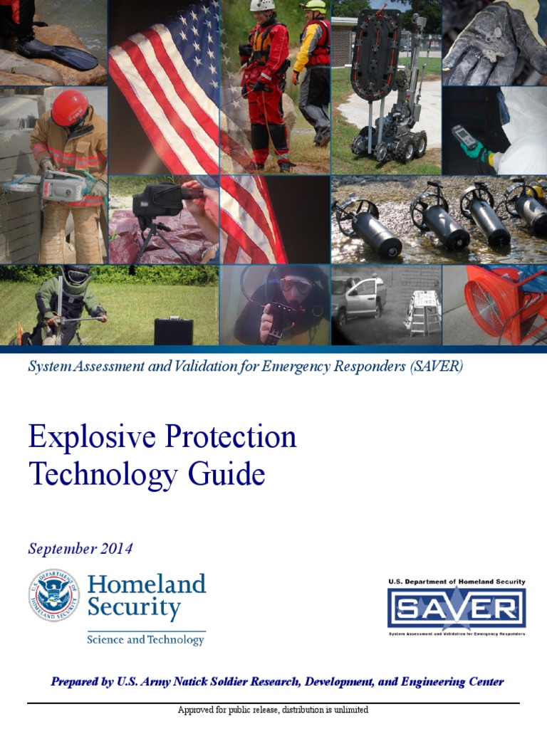 Explosive Protection Technology Guide: System Assessment and Validation ...