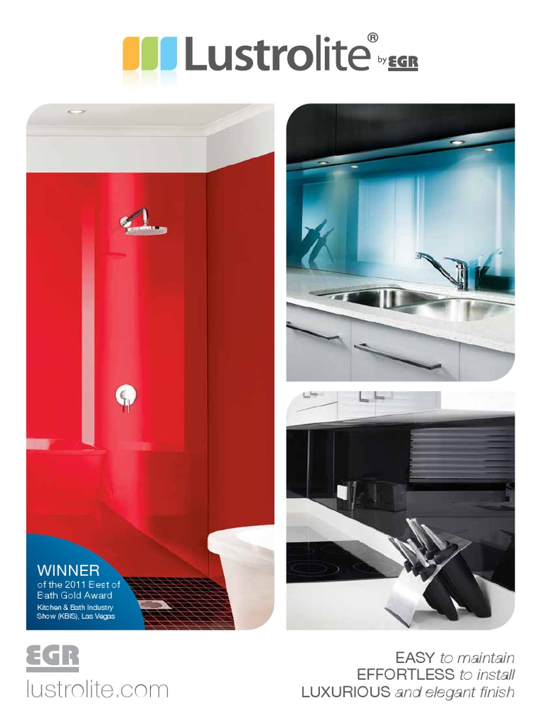 Lustrolite Brochure PDF | PDF | Silicone | Glasses