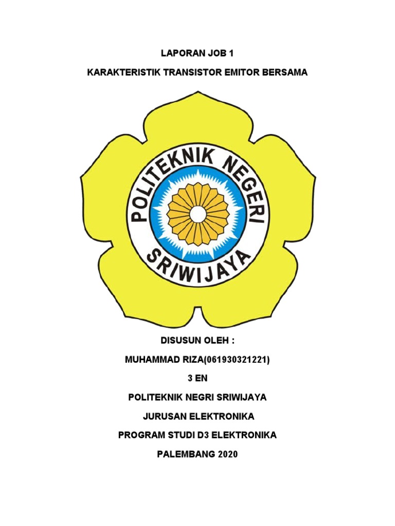 Laporan Elektronika Analog Karakteristik Transistor Emitor Bersama | PDF