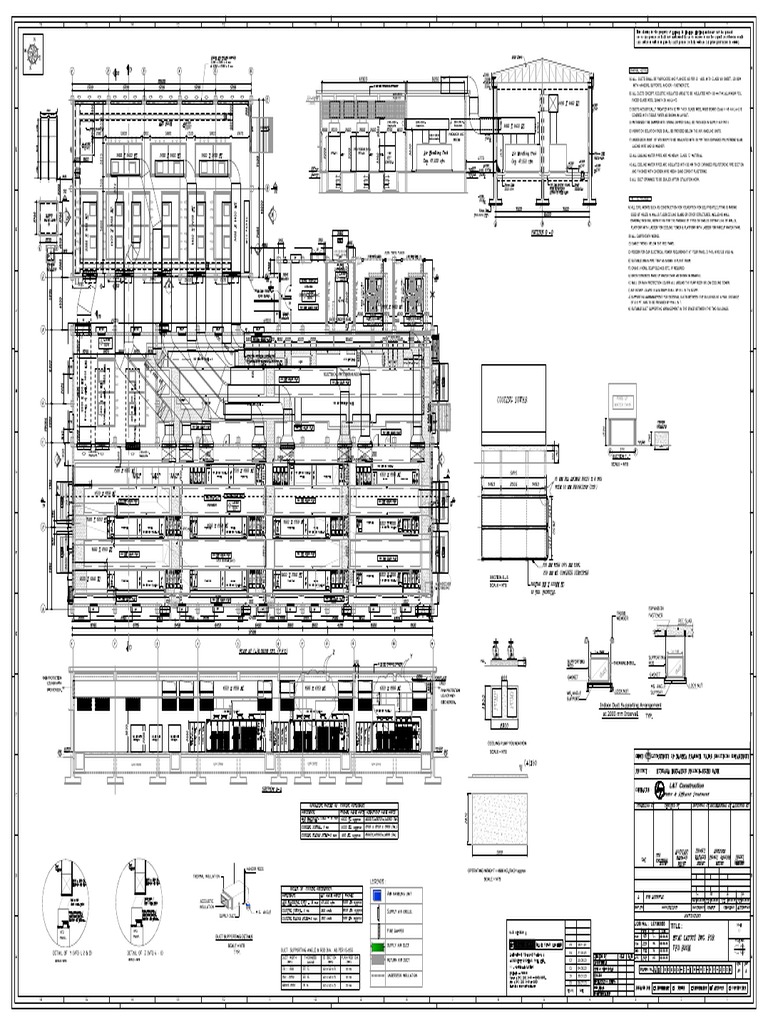 Ductwork Layout and Specifications for Building HVAC System | PDF ...