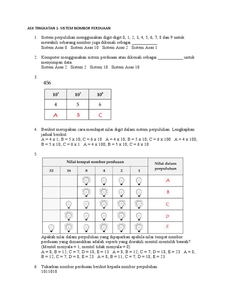 Latihan Ask Bab 2 | PDF