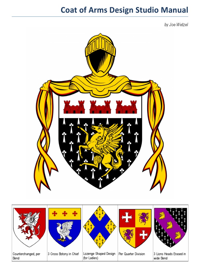 Coat of Arms Design Studio Manual: by Joe Wetzel | PDF | Heraldry ...