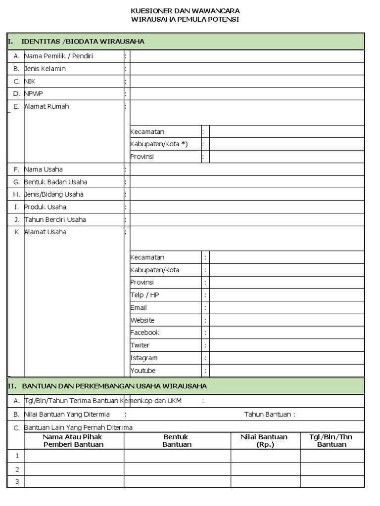 Kuesioner Best Practice | PDF