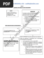 Isa 210 | PDF | Financial Audit | Financial Statement