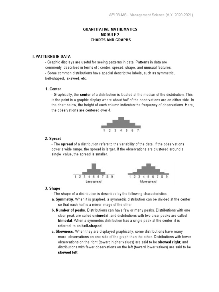 Quantitative Mathematics Module 2 PDF | PDF | Scatter Plot ...