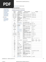 Probability and Statistics Symbols Guide | PDF
