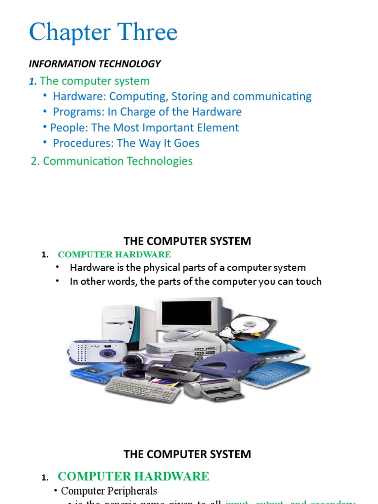 Chapter Three Mis Edited | PDF | Computer Data Storage | Computer Network