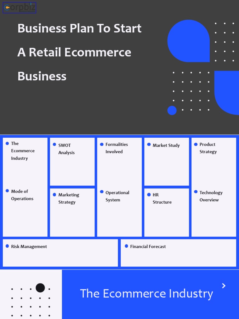 Business Plan To Start A Retail Ecommerce Business | PDF | E Commerce ...