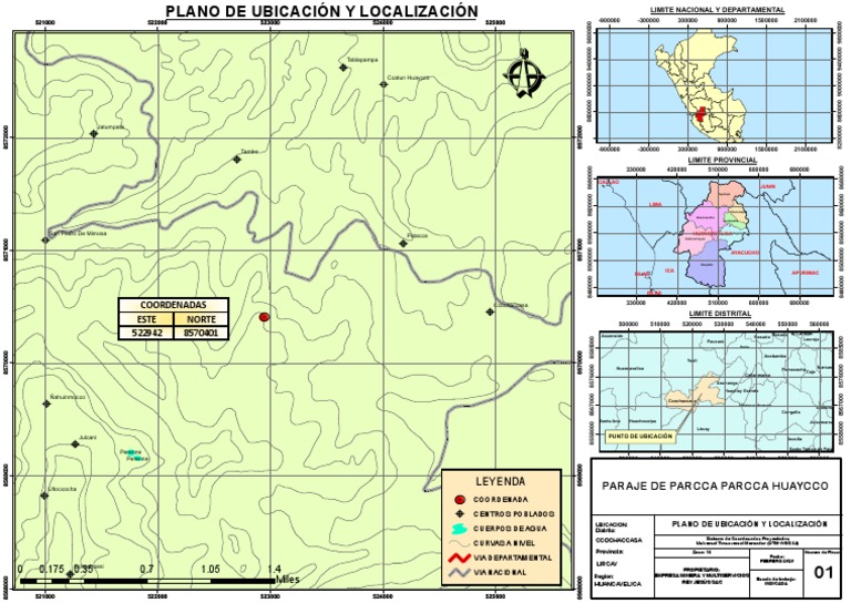 Mapa de Localizacion PDF | PDF