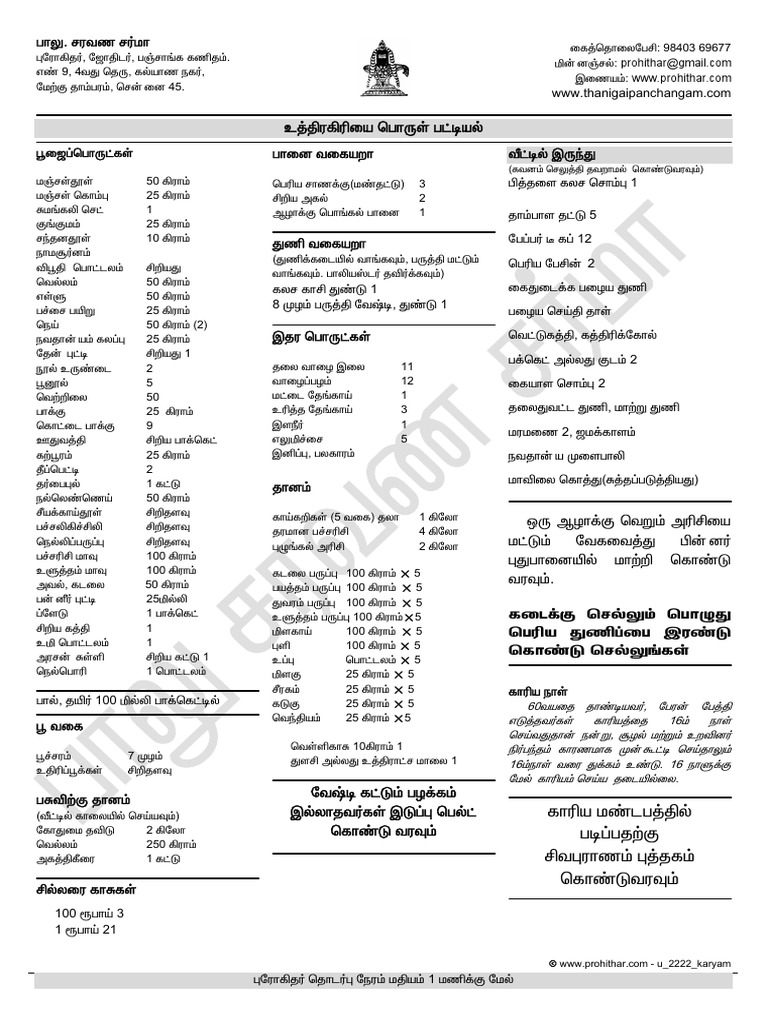 2014 Karyam Simple | PDF