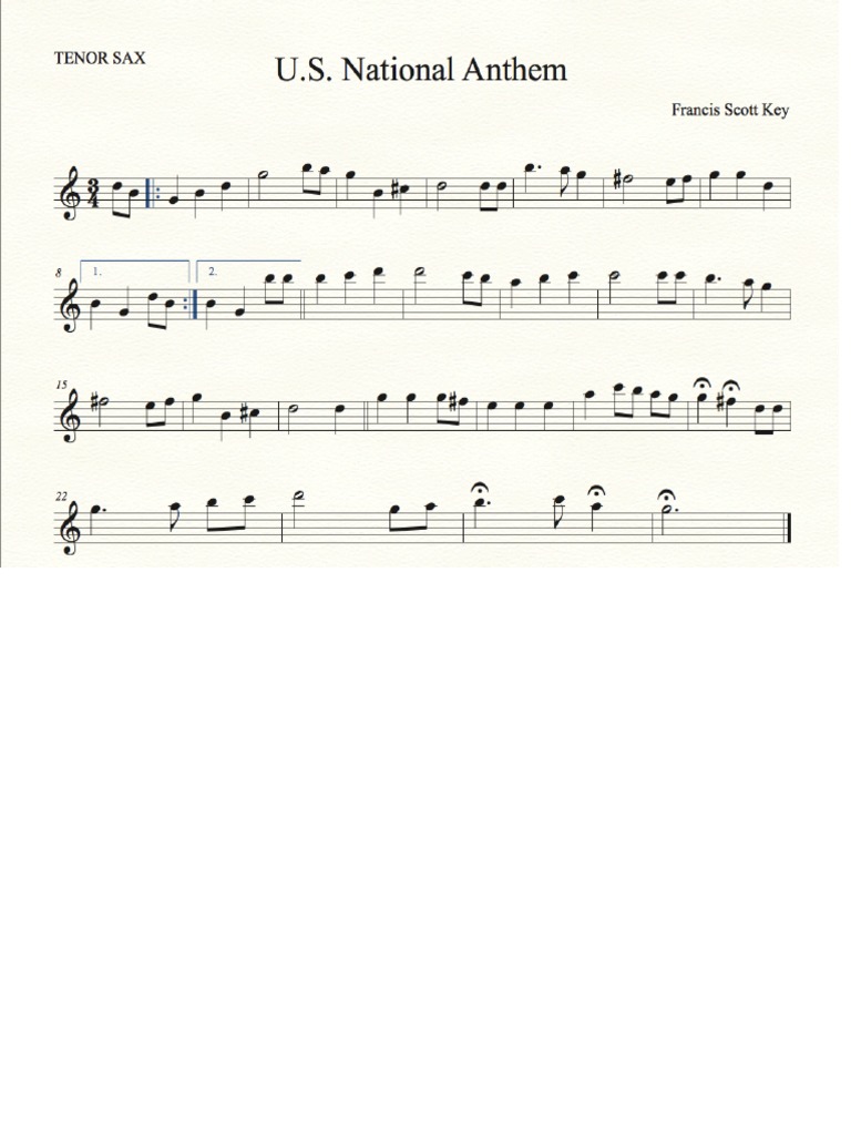 U.S. National Anthem | PDF