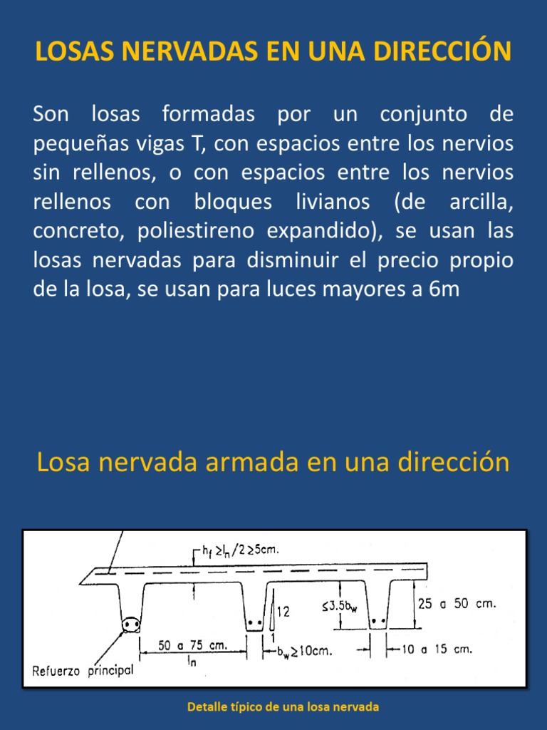2.2. Losas Nervadas | PDF | Ingeniero civil | Construyendo tecnología