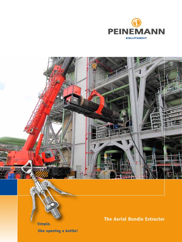Aerial Bundle Extractor Overview | PDF | Engines | Crane (Machine)