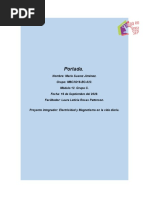 Modulo 12 Proyecto Integrador | PDF | Vatio | Energia electrica