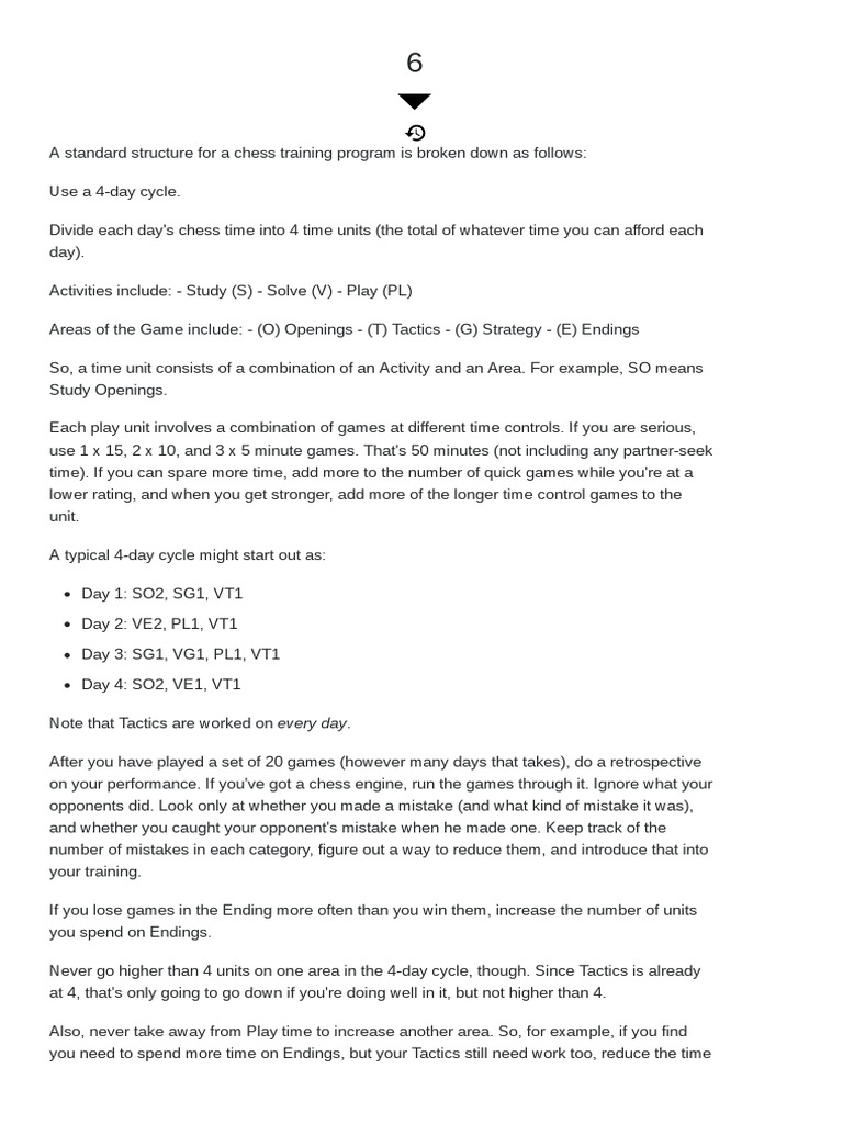 Chess Training Method | Download Free PDF | Chess | Memory