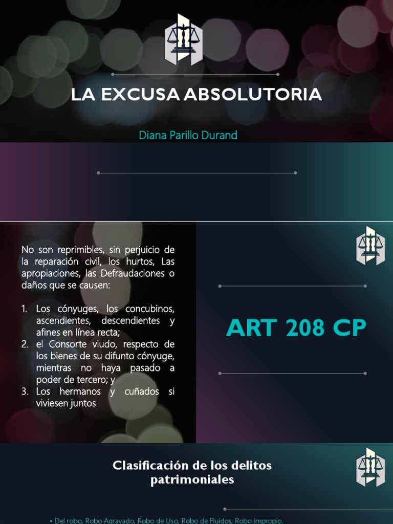 La Excusa Absolutoria | PDF