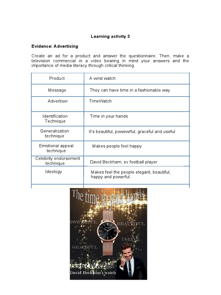 Evidence Advertising | PDF