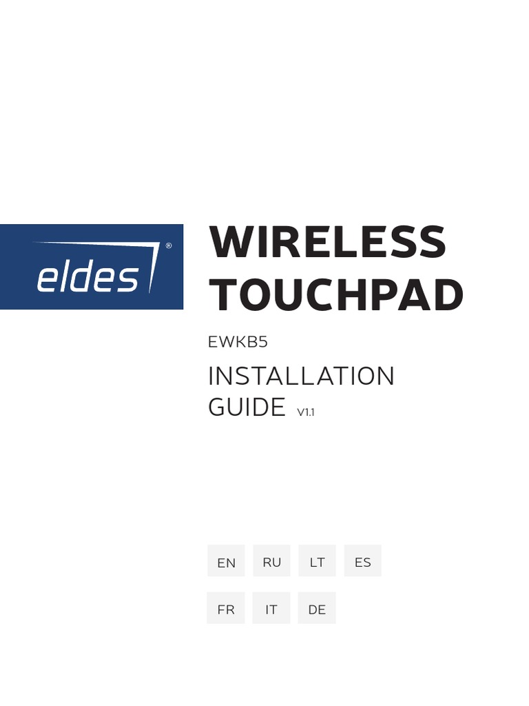 Wireless Touchpad: Installation Guide | PDF | Switch | Fuse (Electrical)