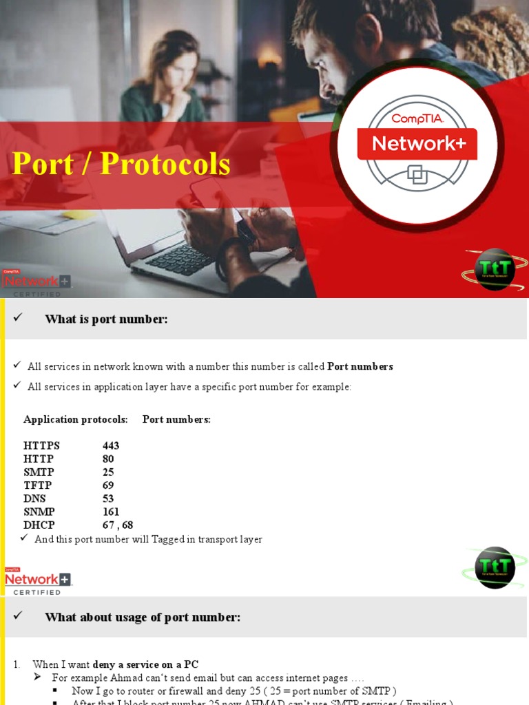 Common Ports and Protocols Overview | PDF | Port (Computer Networking ...