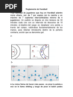 10 Reglas Básicas de Handball | PDF