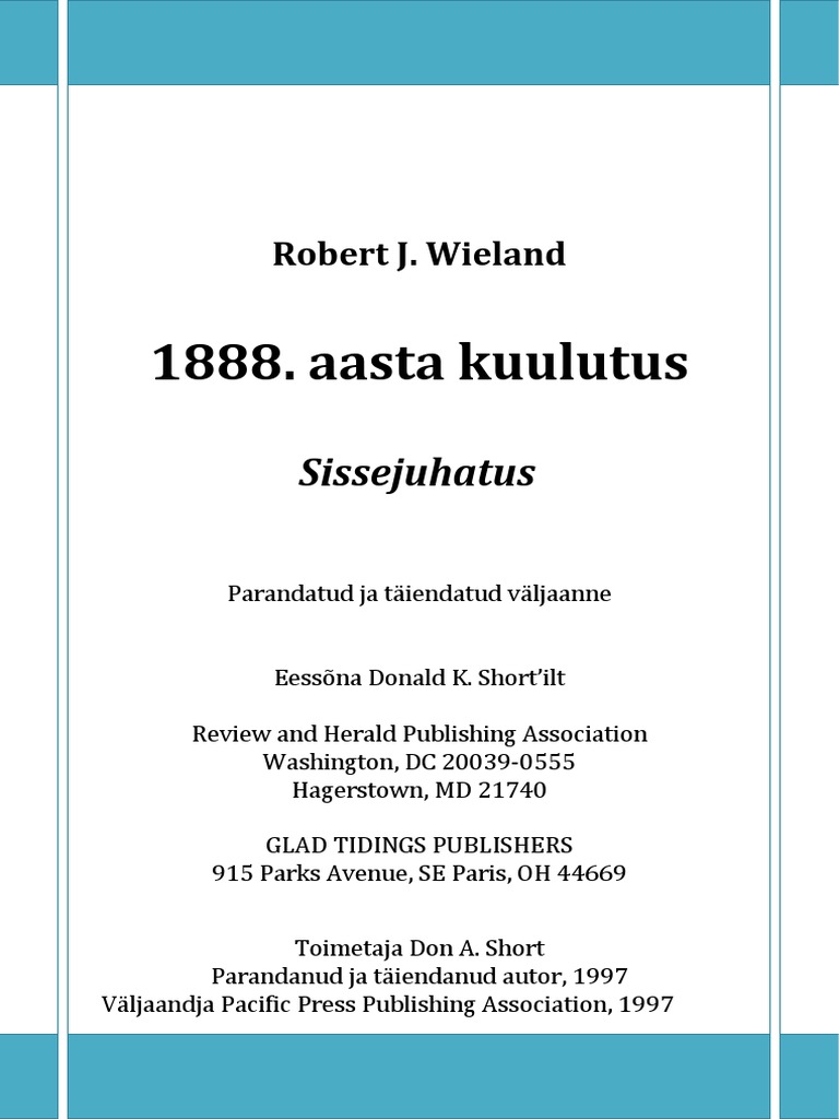 1888.a. Kuulutus | PDF