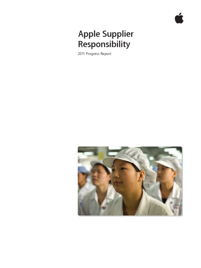 Apple Supplier Responsibility: 2011 Progress Report | PDF | Apple Inc ...