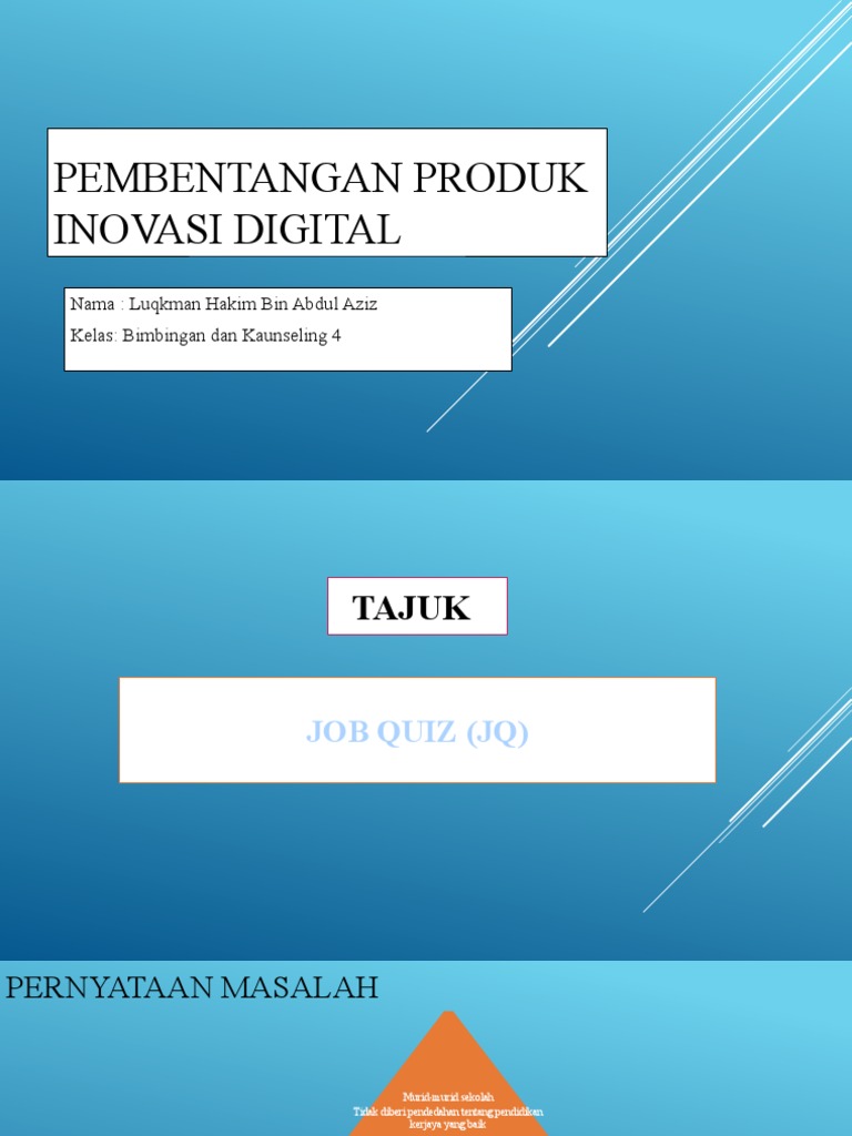 Inovasi Presentation | PDF