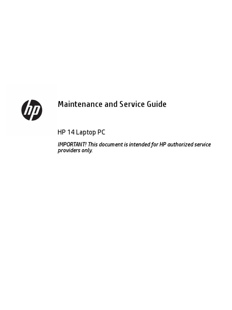 Manual PC HP 14 | PDF | Computer Hardware | Personal Computers