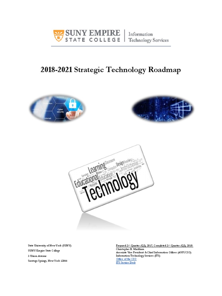 3 Year Strategic Technology Roadmap | PDF | Computer Security | Security