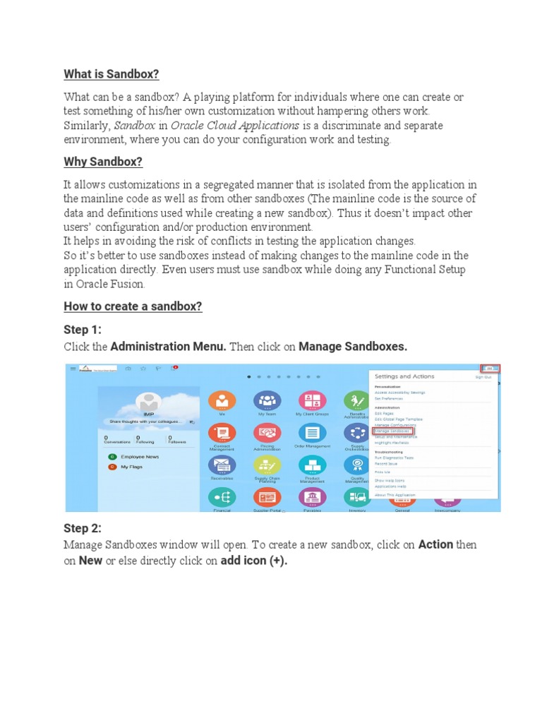 What Is Sandbox? | PDF | Icon (Computing) | User Interface