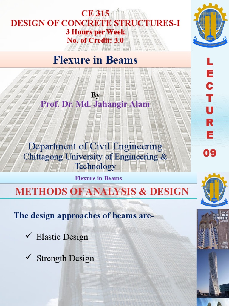 09 Flexure in Beams 01 | PDF | Bending | Beam (Structure)