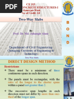 Design of 2 Way Slabs | PDF | Beam (Structure) | Prestressed Concrete