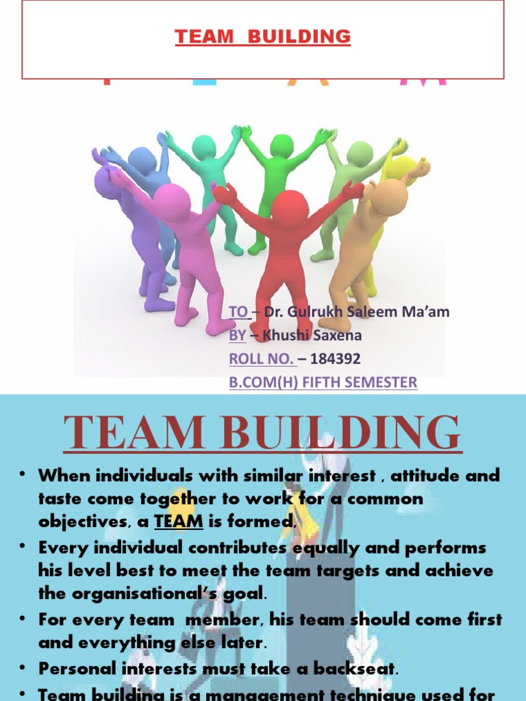 Effective Team Building Strategies | PDF